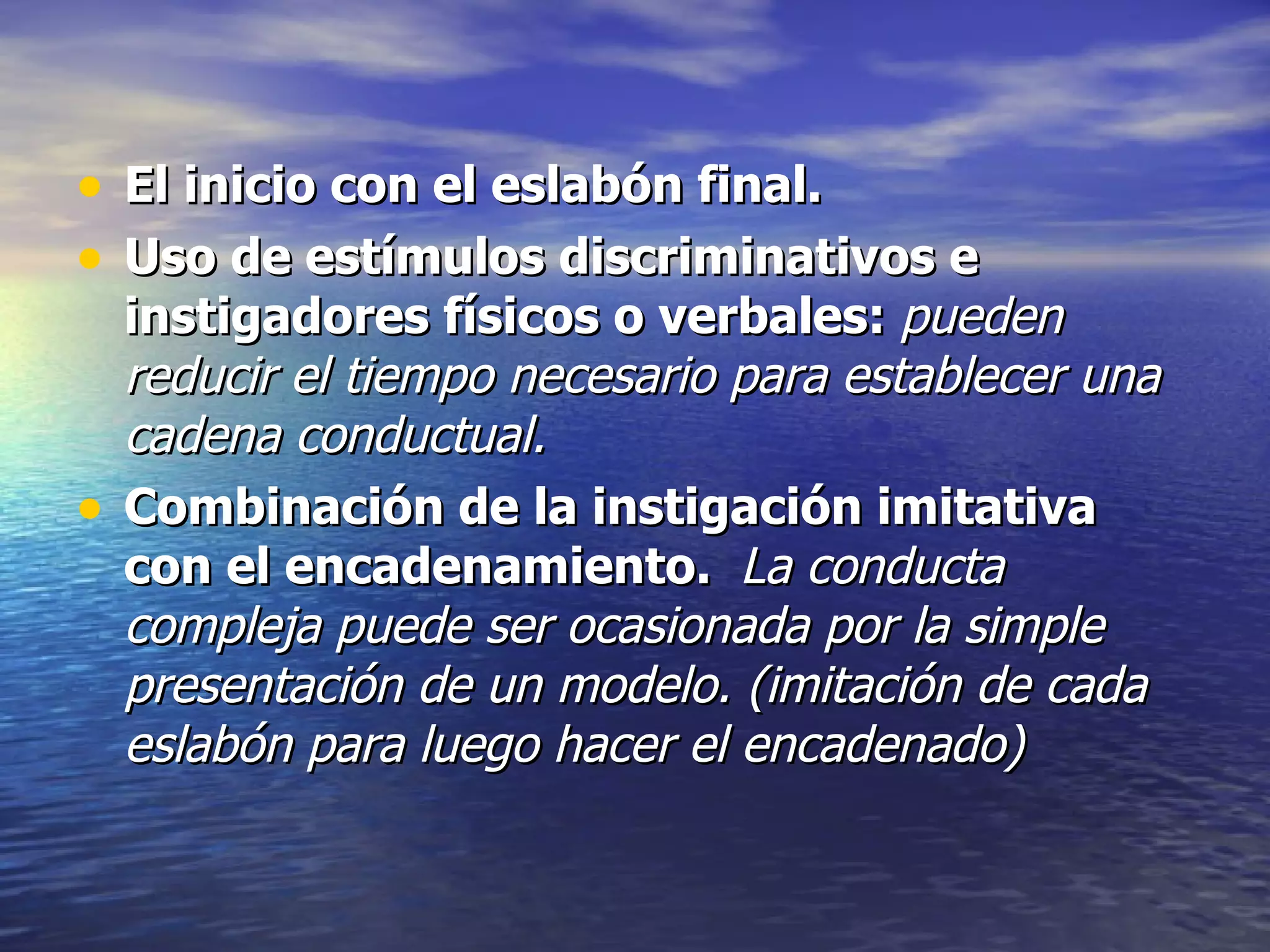 Procedimientos conductuales para crear conductas | PPT | Science