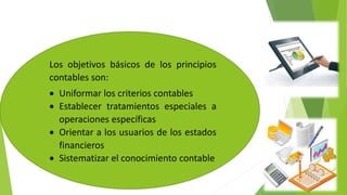 Procedimientos contables y principios de contabilidad | PPTX