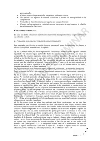 Procedimientos de niños de primaria en la solución de problemas de ...