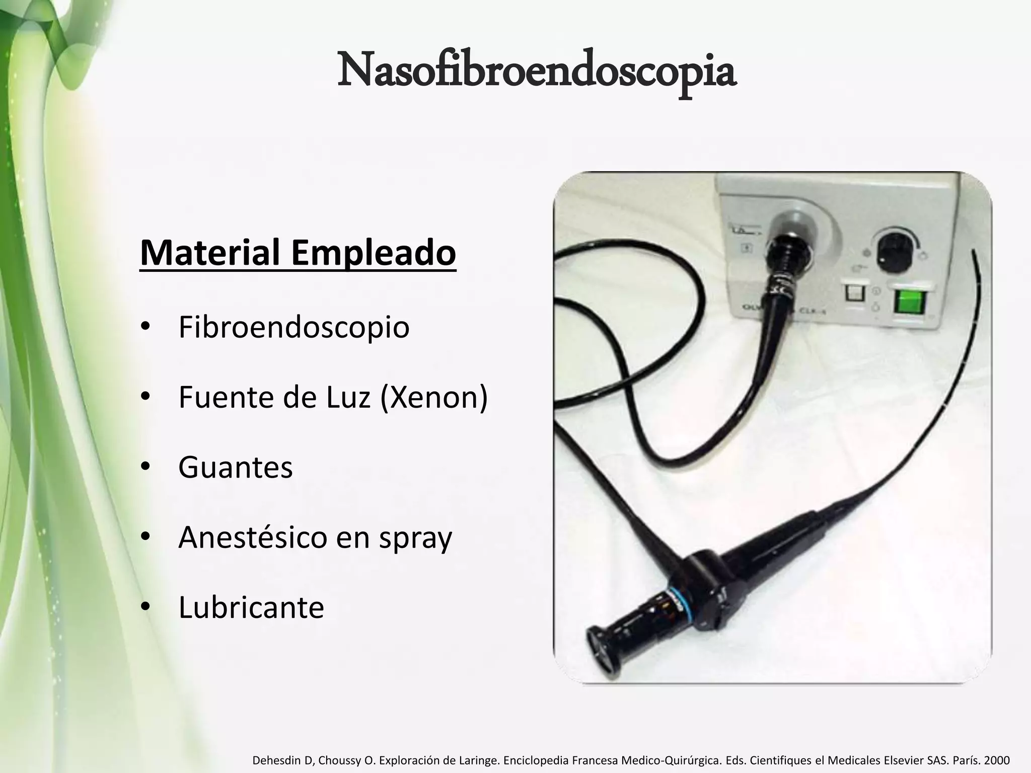Procedimientos diagnosticos en laringe | PPTX