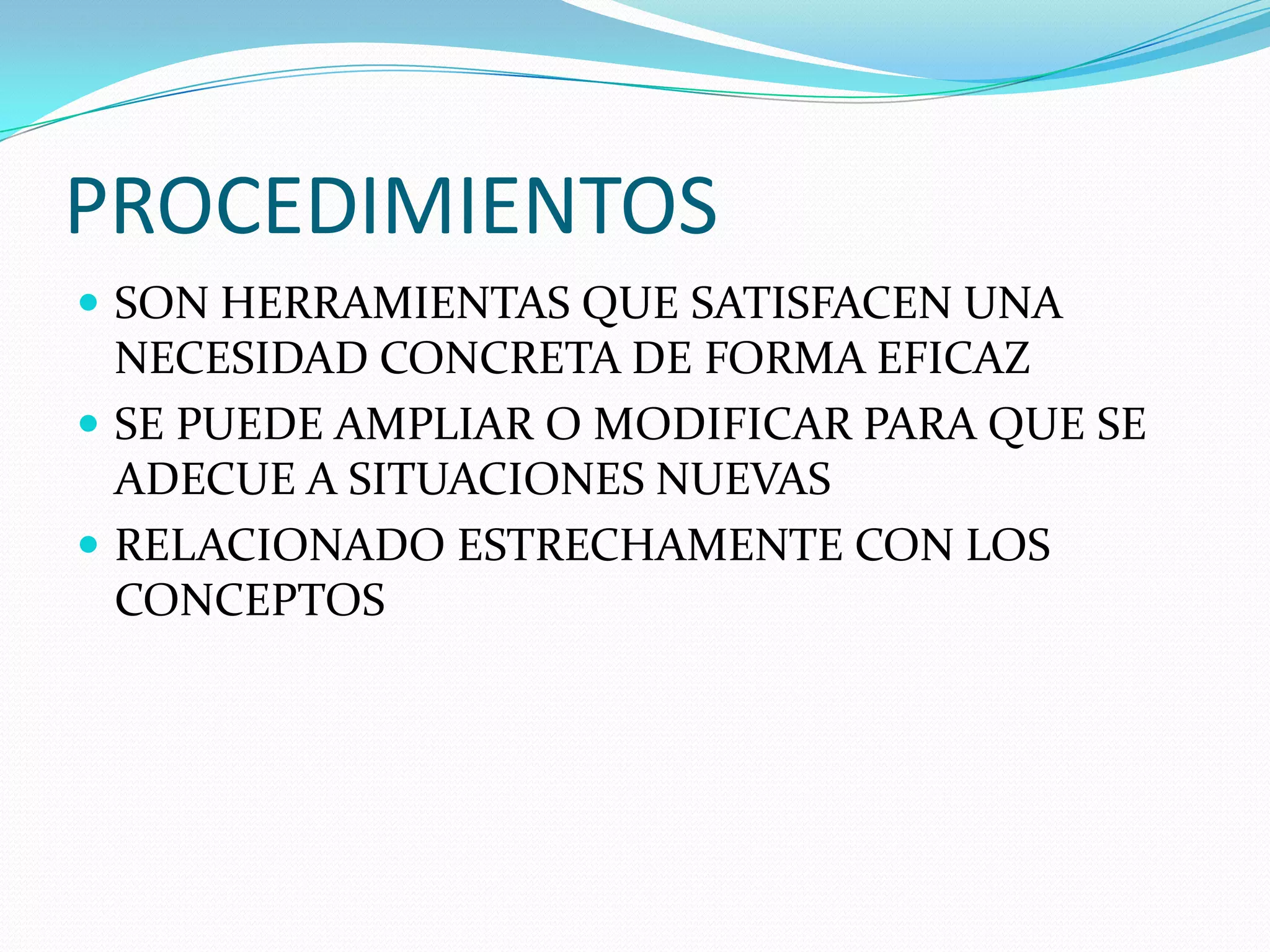 Procedimientos matematicos | PPTX