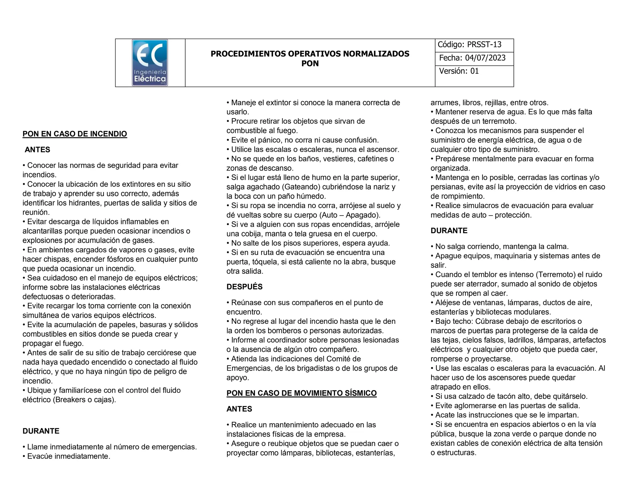 Procedimientos Operativos Normalizados.pdf