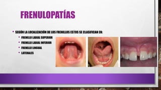 Procedimientos quirúrgicos en odontología infantil | PPTX
