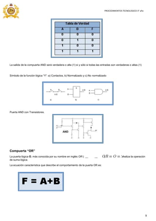 (Procedimientos) Sistema de control con lógica digital.pdf