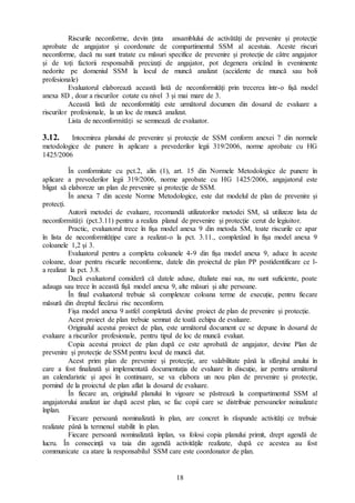Procedura de evaluare prin metoda saint michele varianata non-online | DOC