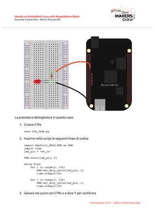 Primi passi con la scheda BeagleBone Black | PDF