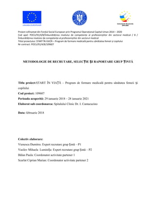 Procedura grup tinta 109607 | PDF