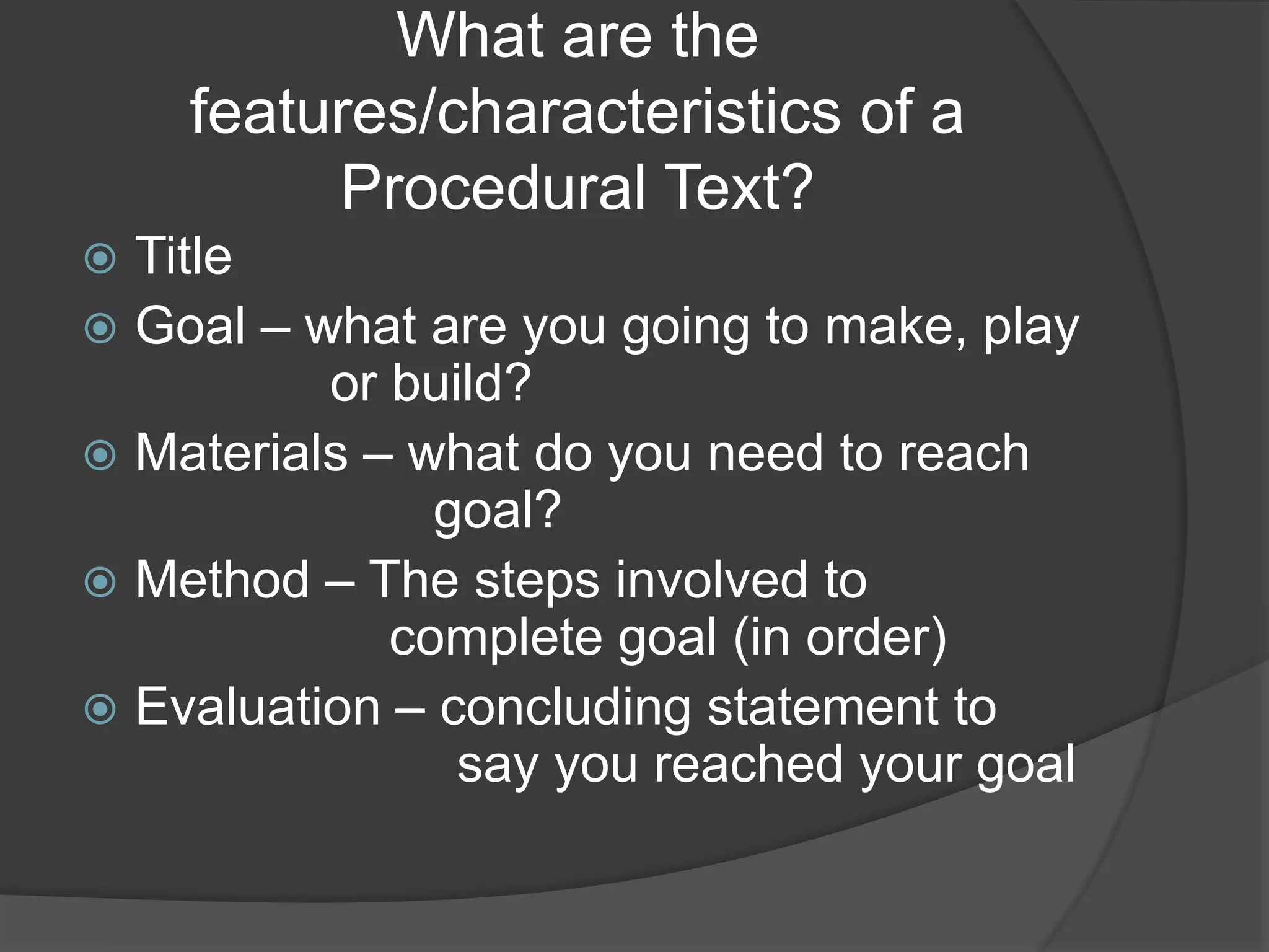 Procedural writing-powerpoint-1vyibev | PPTX