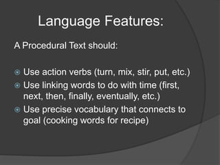 Procedural writing-powerpoint-1vyibev | PPTX