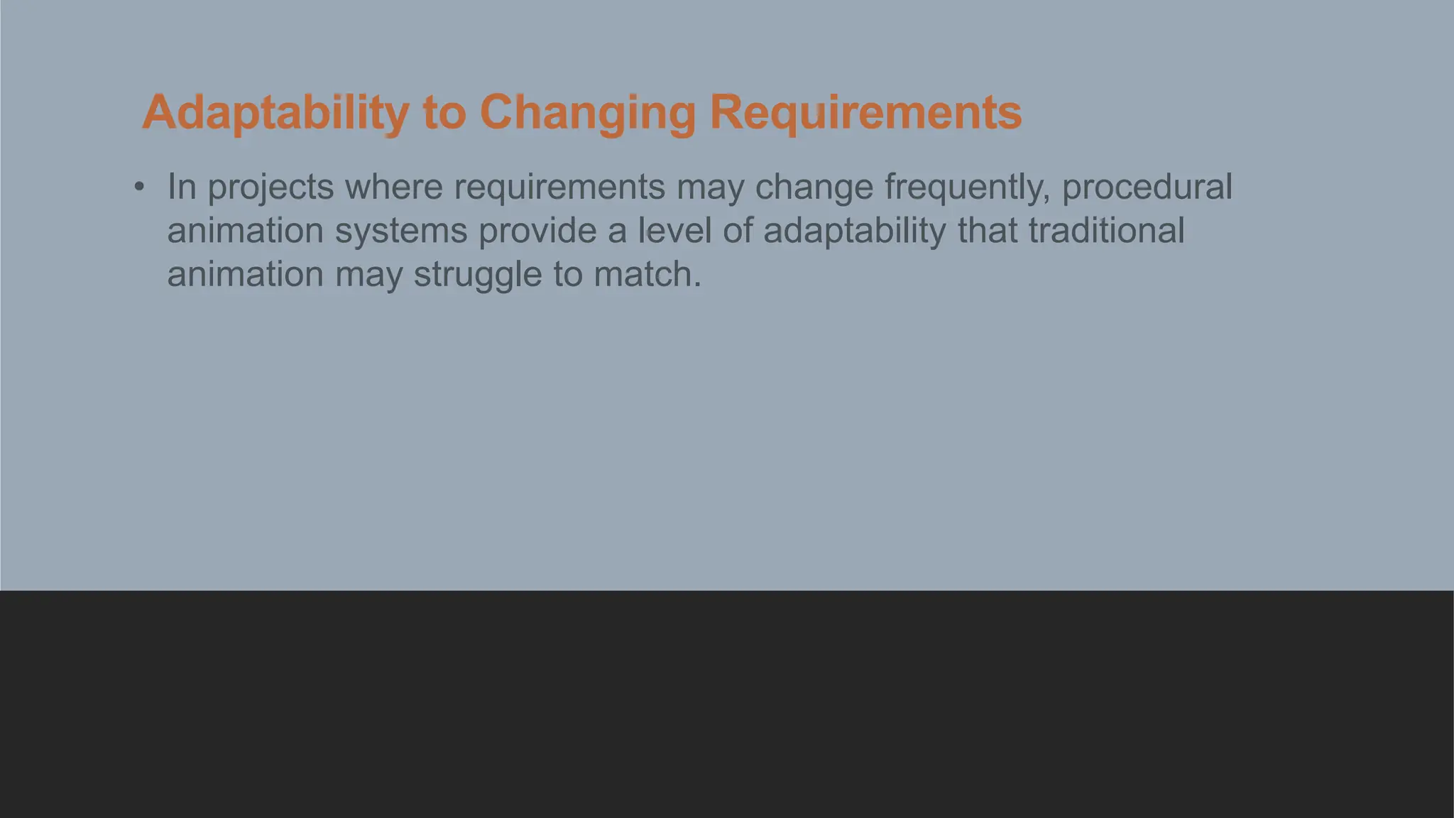 Procedural Animation_ Benefits over Traditional Animation | PPT