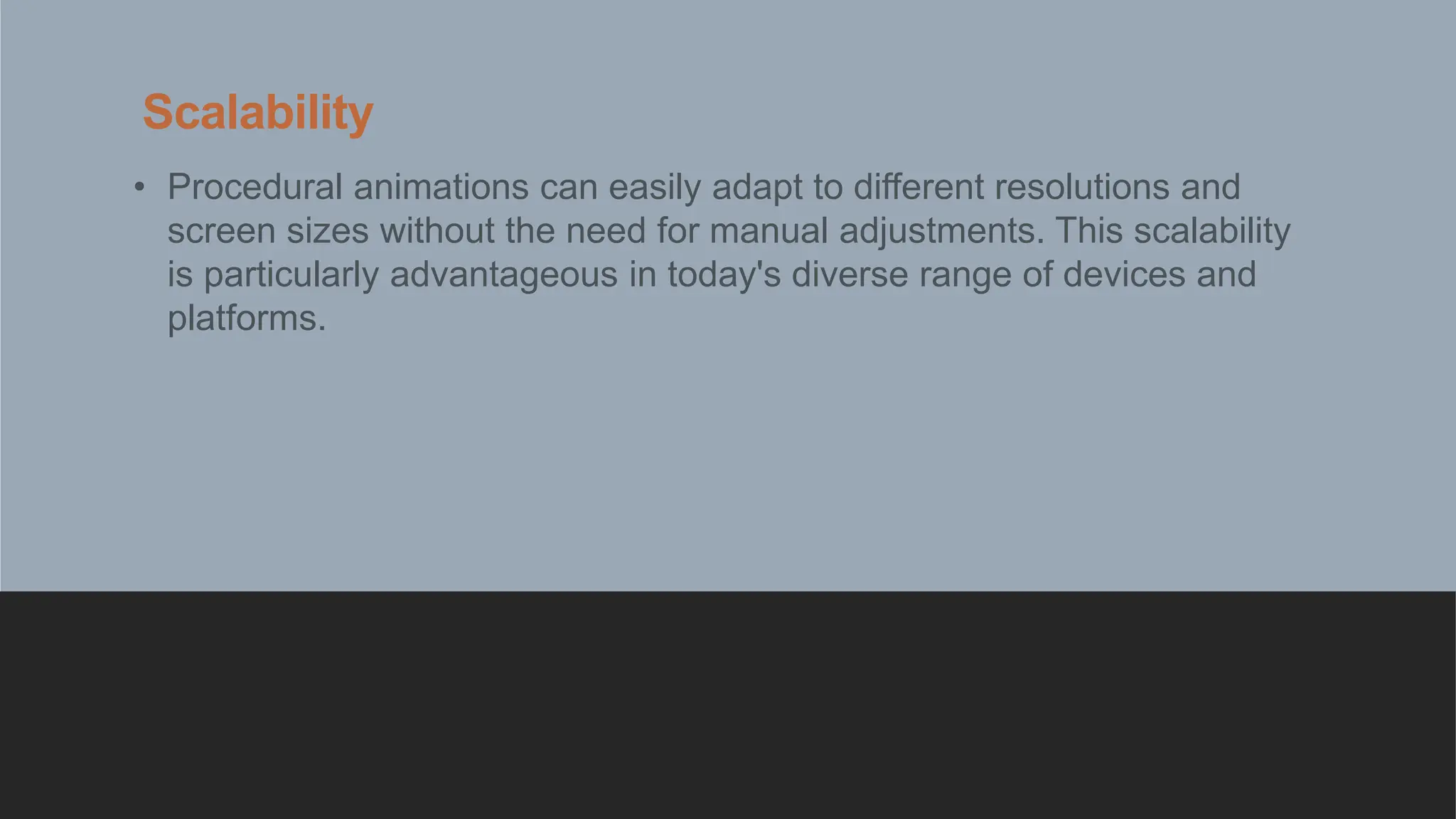 Procedural Animation_ Benefits over Traditional Animation | PPT