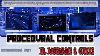 Procedural Controls | PPT