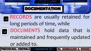 Procedural Controls | PPT