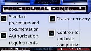 Procedural Controls | PPT