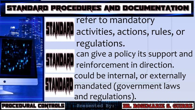 Procedural Controls | PPT