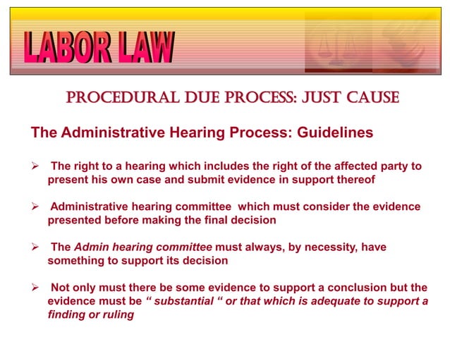 Procedural due process