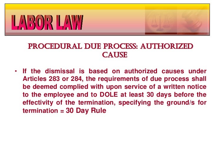 Procedural due process