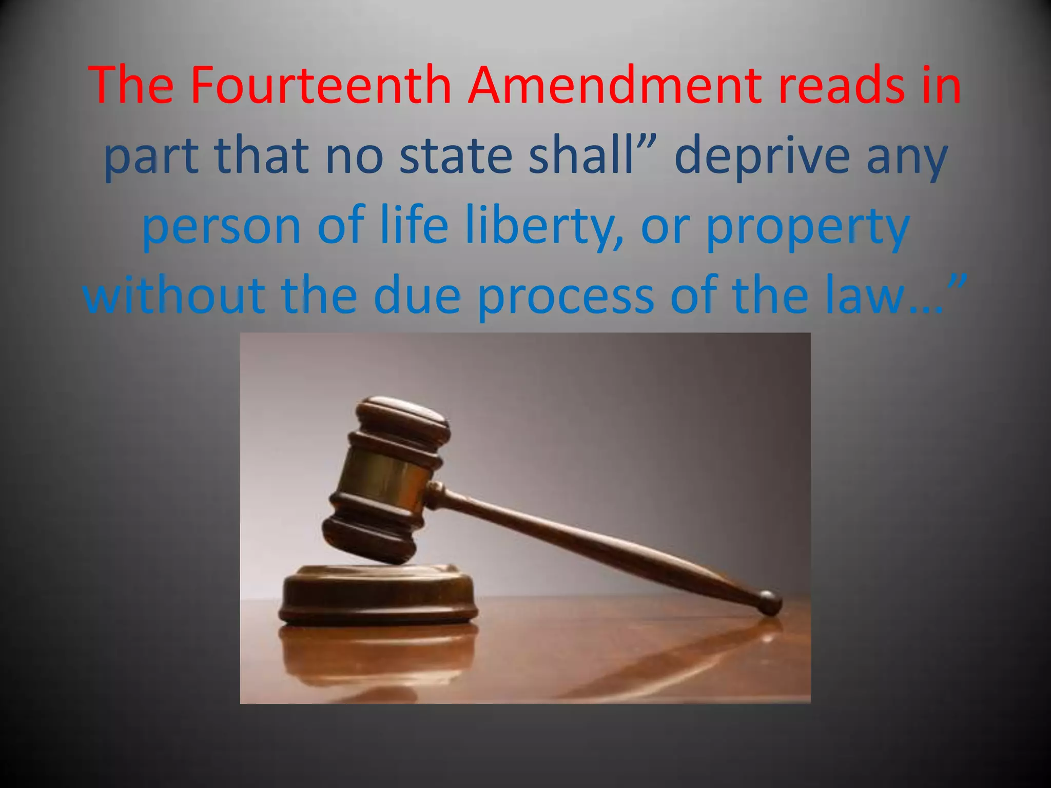 Procedural Due Process | PPTX