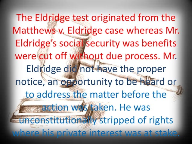 Procedural Due Process | PPTX