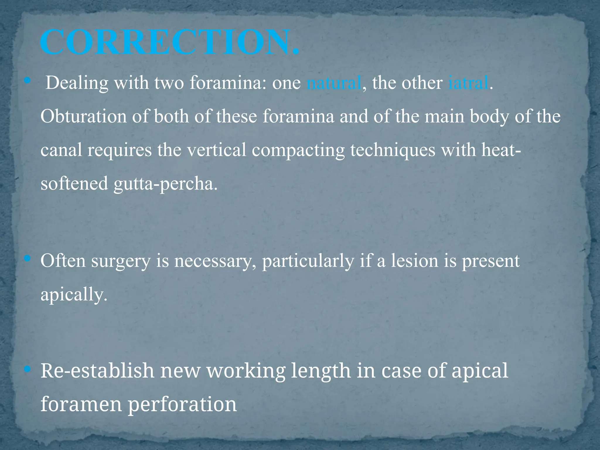 procedural errors diagnosis and treatment | PPT
