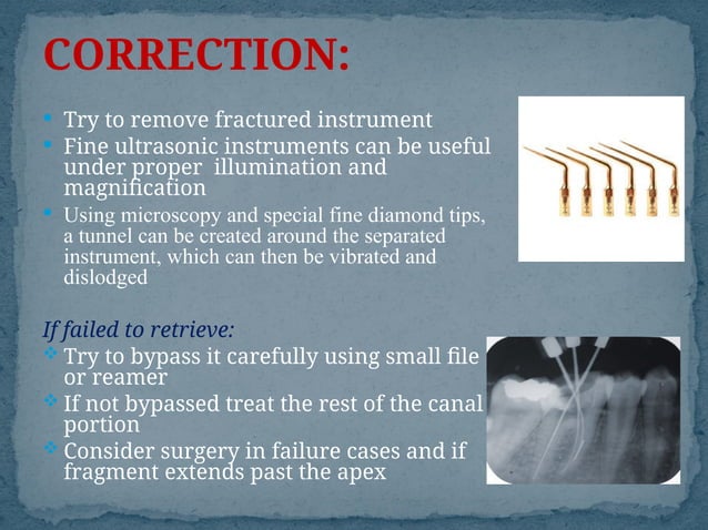 procedural errors diagnosis and treatment | PPT