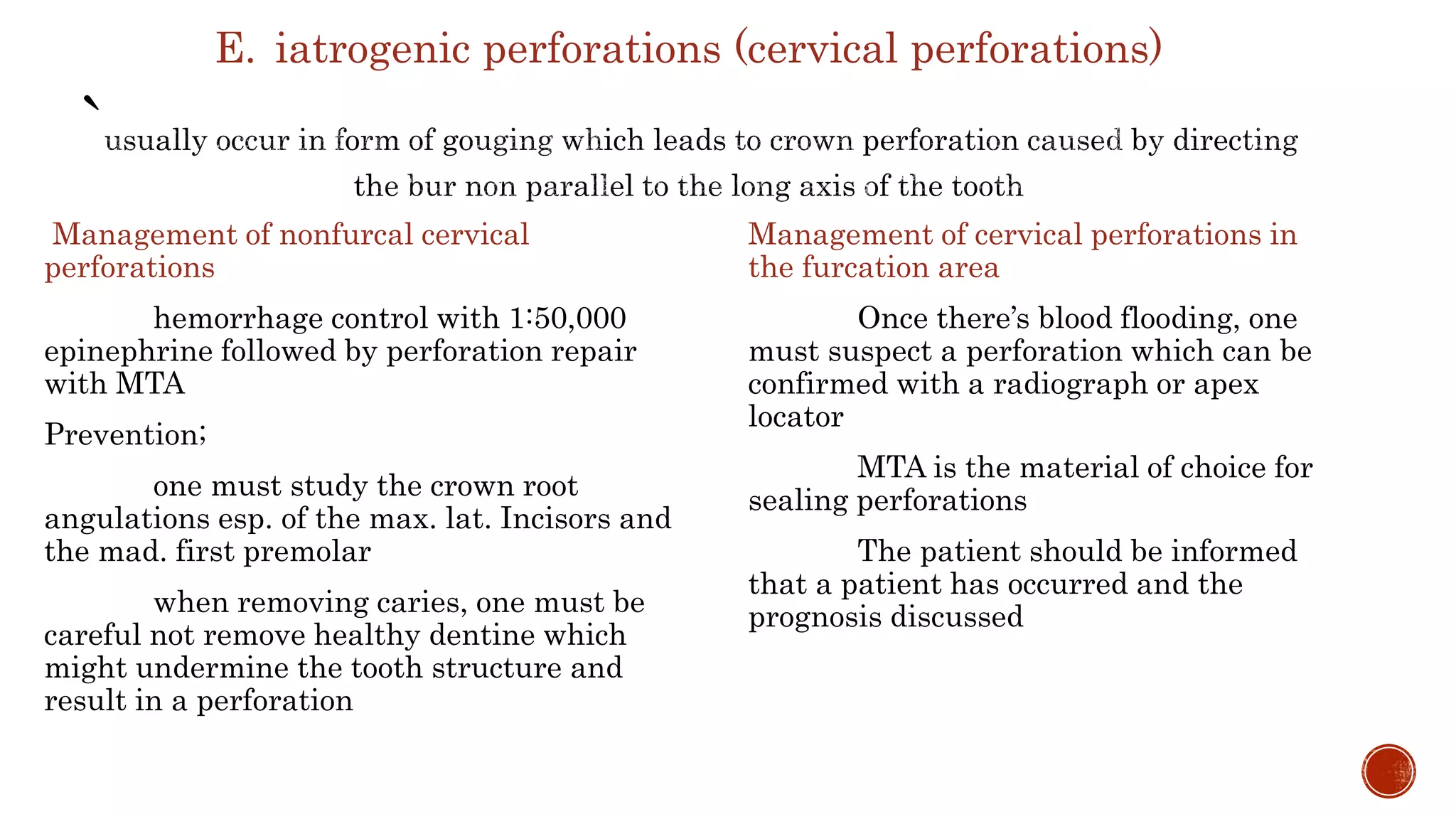 Procedural errors in endodontics | PPTX