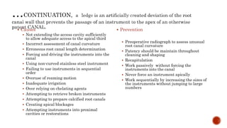 Procedural errors in endodontics | PPTX