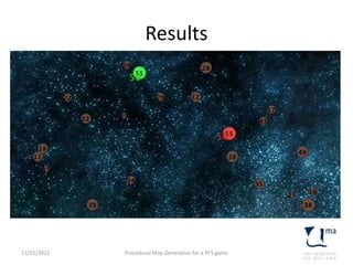 Procedural map generation for a RTS game | PPTX | Simulation Video ...