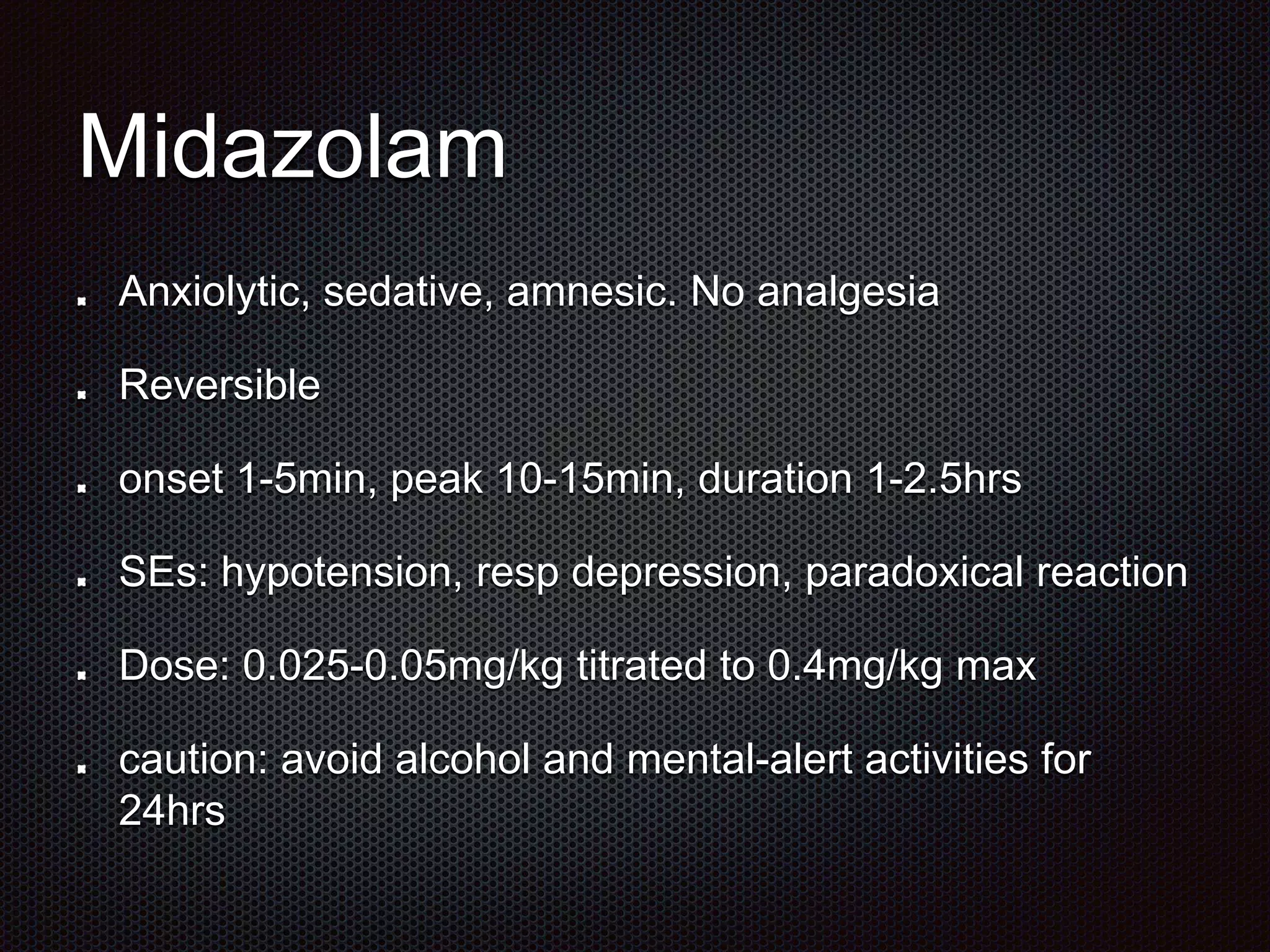 Procedural Sedation | PPTX