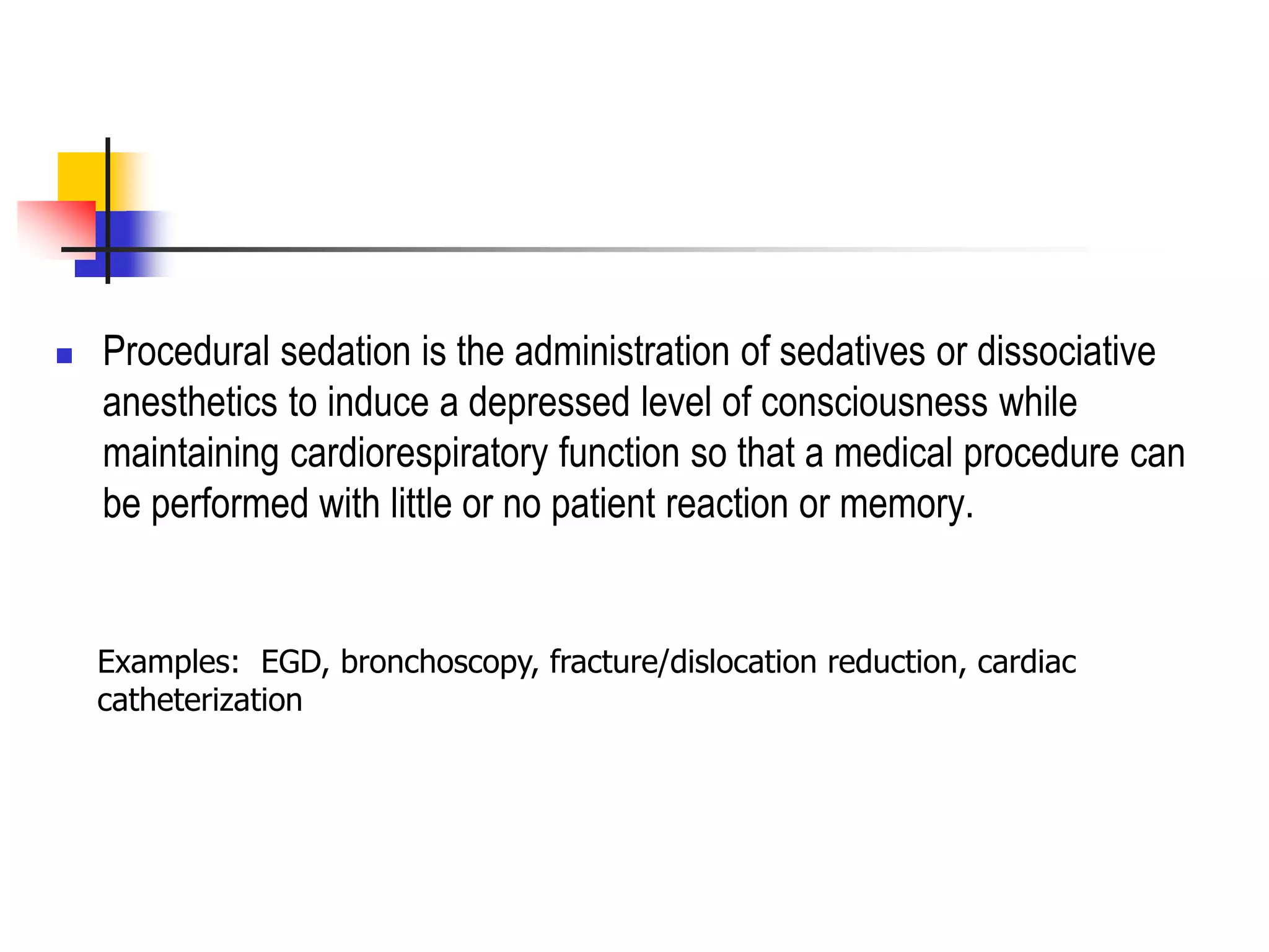 Procedural sedation 1 | PPTX