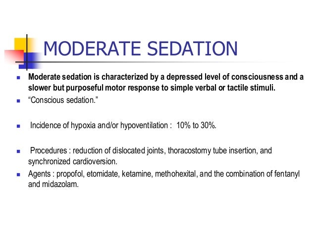 Procedural sedation 1