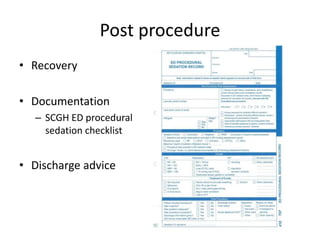Procedural Sedation | PPTX