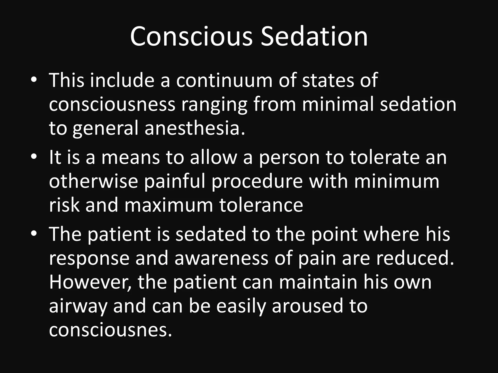 Procedural sedation and analgesia (conscious sedation) | PDF