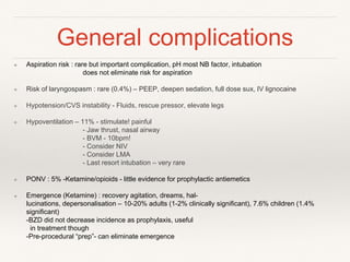 Procedural sedation and analgesia | PPT