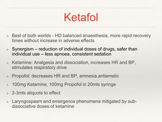 Procedural sedation and analgesia | PPTX
