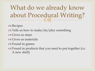 Procedural Writing.pptx