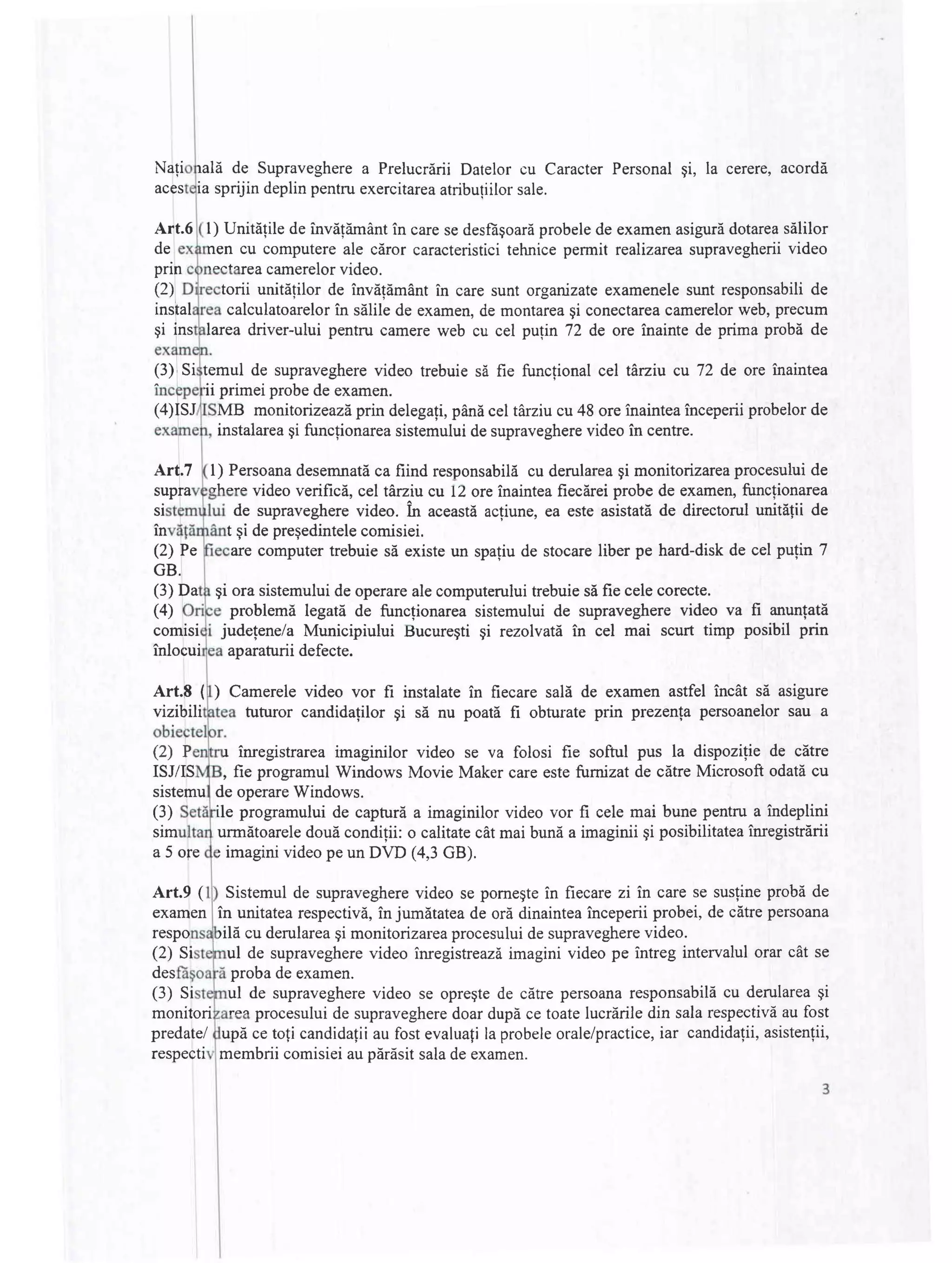 Procedura operationala camere_supraveghere_video_examennationale2012 (1 ...