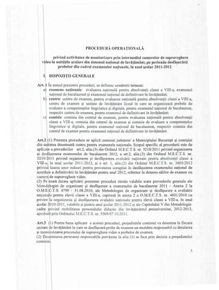 Procedura operationala camere_supraveghere_video_examennationale2012 (1 ...