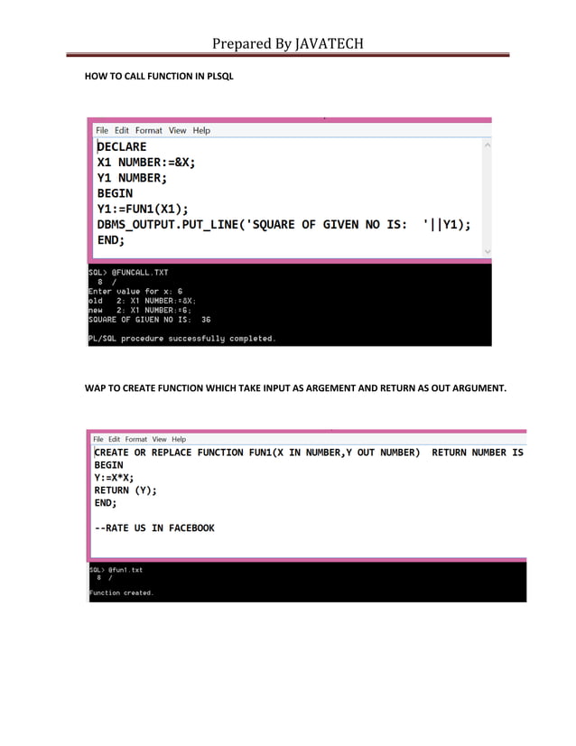 Procedure And Function In Plsql Pdf 2869