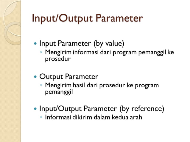 Algoritma Procedure | PDF