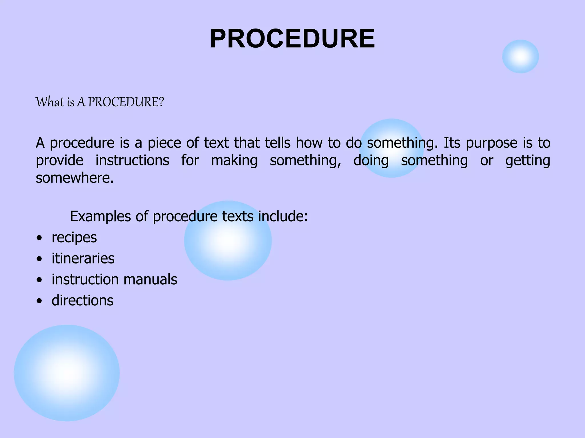 PROCEDURE.ppt