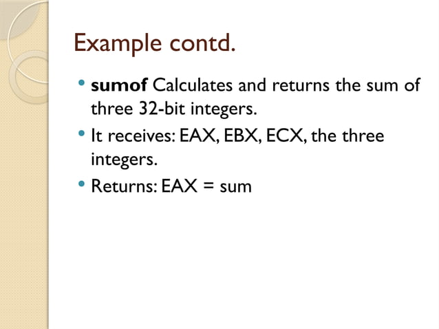 Procedure.lecture number pptx slide form | PPTX