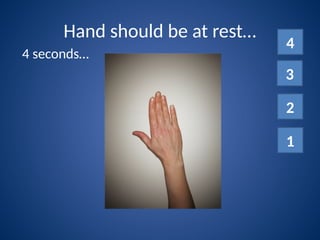 procedure.pptx Procedure: Hand Gestures1 | PPTX
