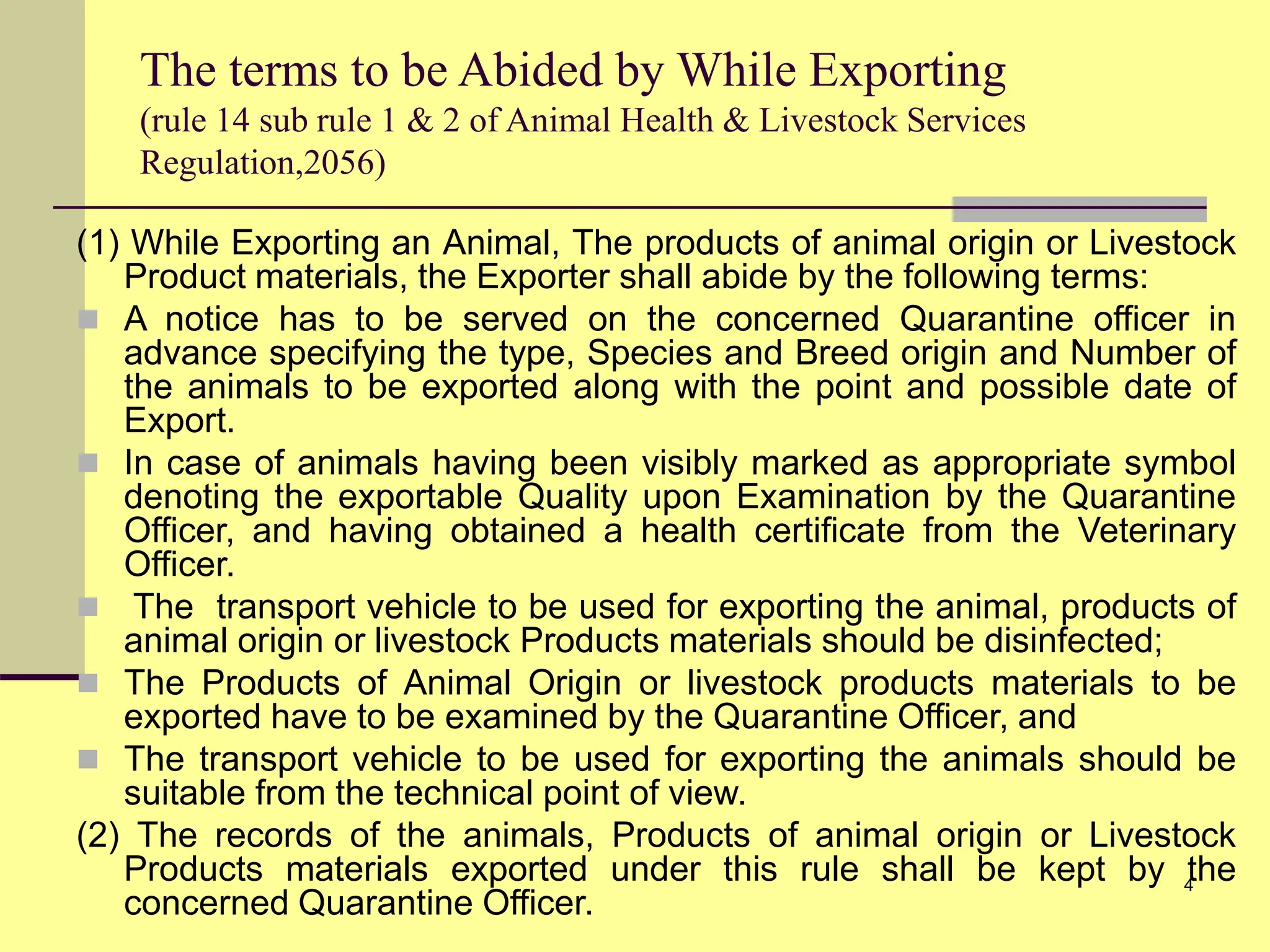 Procedure-for-import-Export-of-livestock-Product.ppt