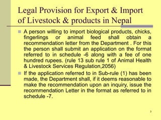 Procedure-for-import-Export-of-livestock-Product.ppt