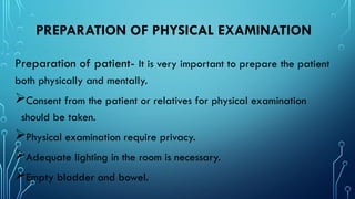 procedure and position of physical examination.pptx
