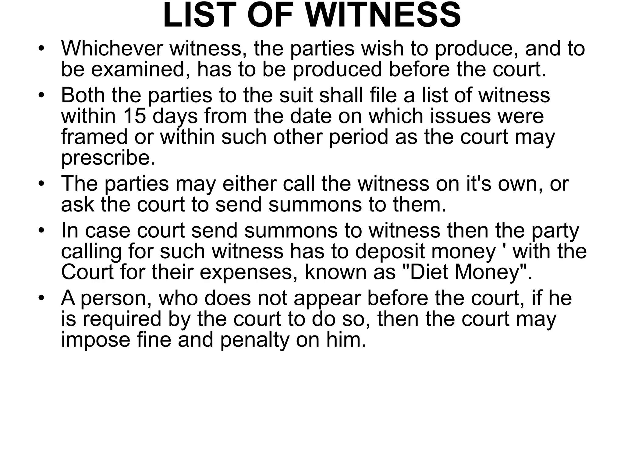 Procedure before civil court in India and the roles of each officials.pptx