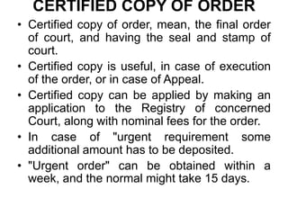 Procedure before civil court in India and the roles of each officials.pptx