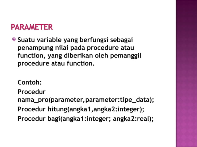 Materi Pertemua 3 procedure dan function.ppt
