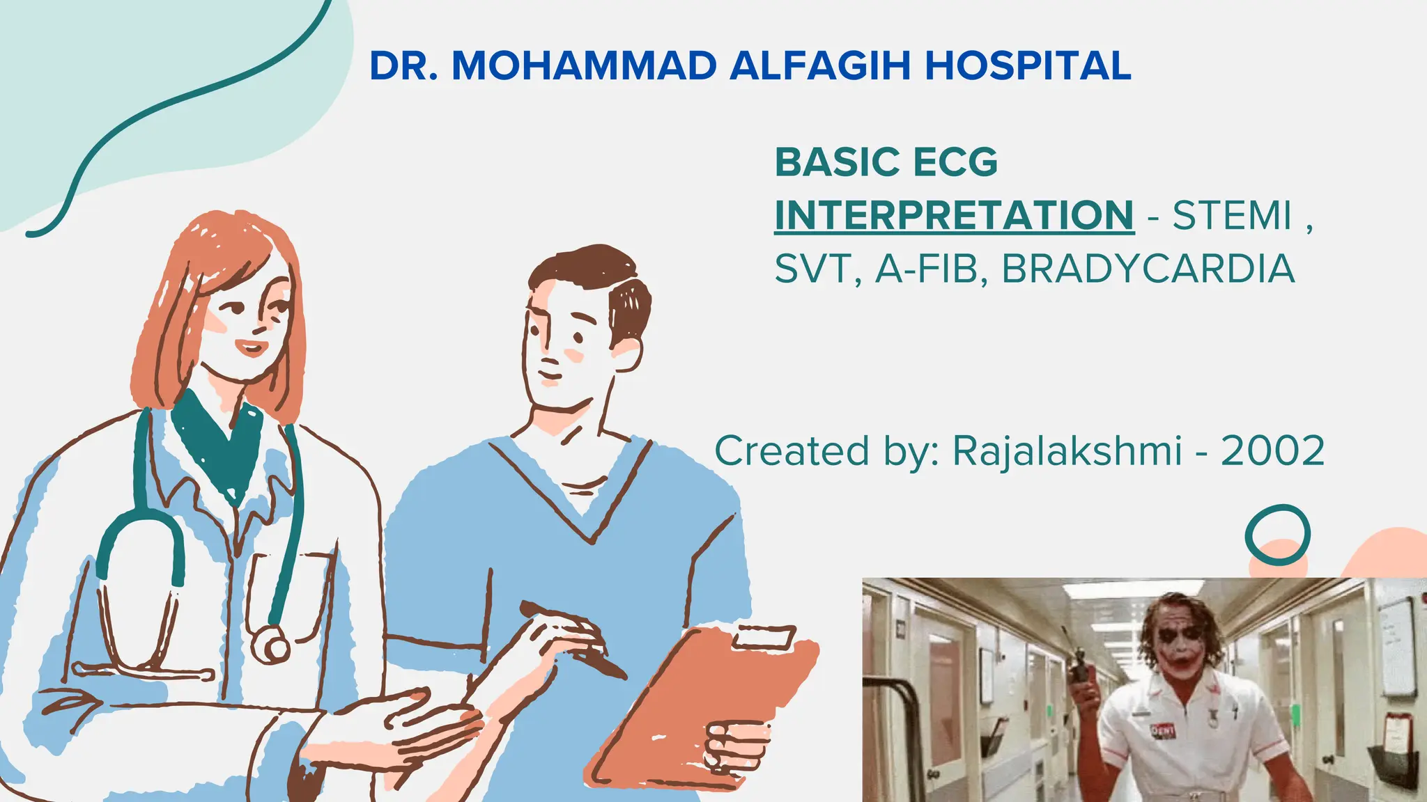 BASIC ECG RTHYM - STEMI- SVT -A FIB- SINUS BRADYCARDIA -TACHYCARDIA | PPT